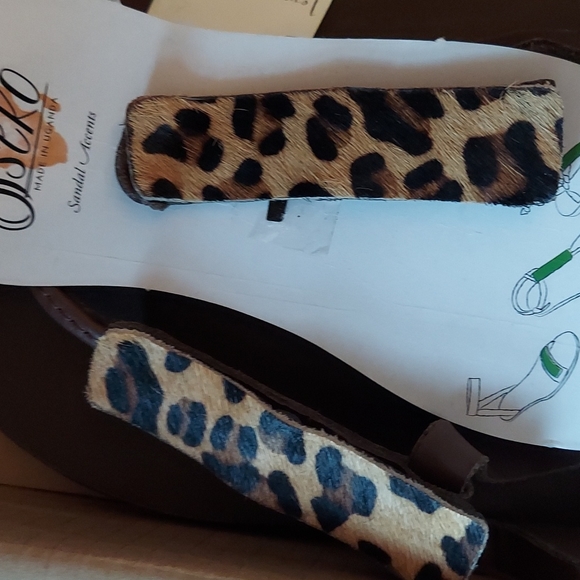 Sseko | Shoes | Sseko Sandal Espresso Leopard | Poshmark
